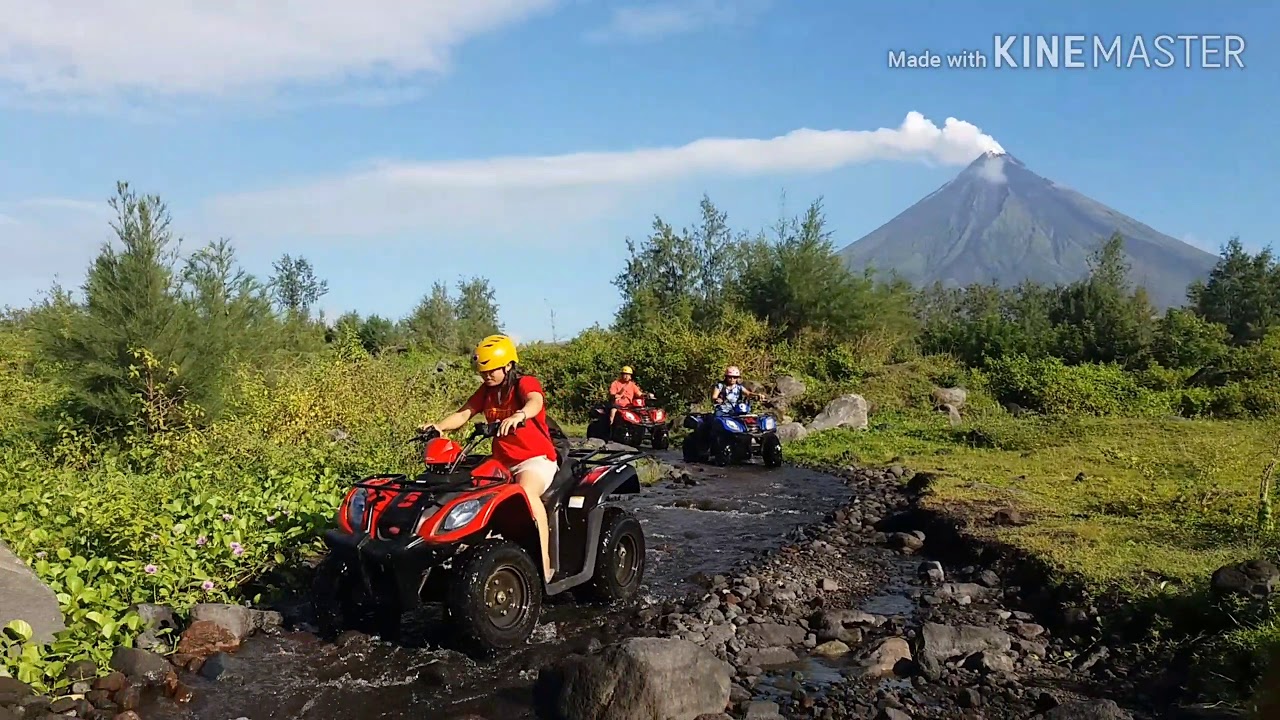 ATV experience at Mt. Mayon ️ - YouTube