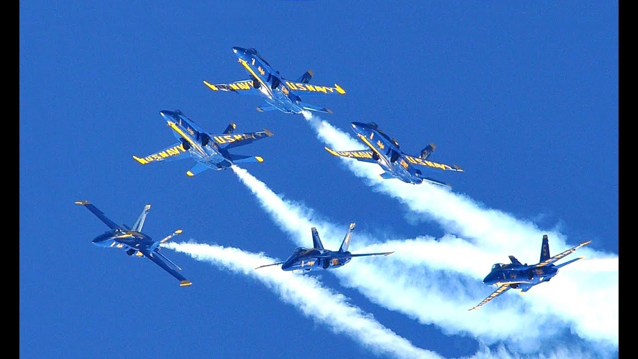 US Navy Blue Angels | Unique Rooftop Views | Miami Beach, 2019 - YouTube