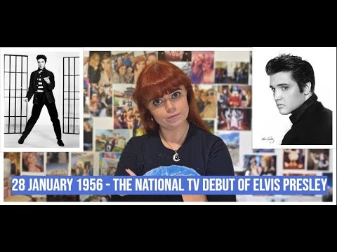 28 January 1956 - The National TV Debut of Elvis Presley - YouTube