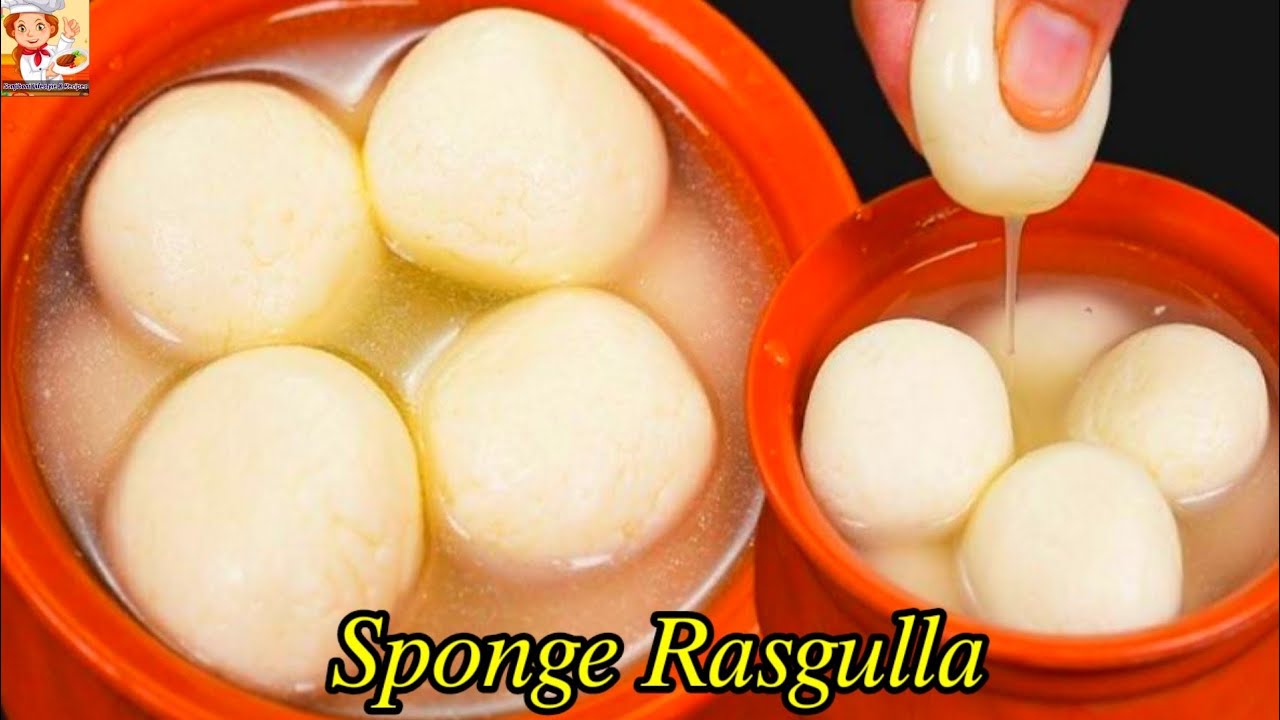 পারফেক্টভাবে স্পঞ্জ রসগোল্লা তৈরির রেসিপি | Sponge Rasgulla | sponge ...