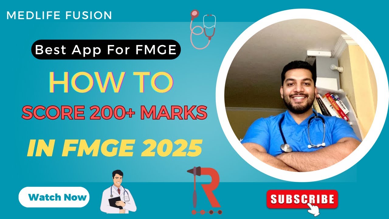 How To Score 200+ In FMGE 2025 Exam | Best Way To Score | MBBS Abroad ...