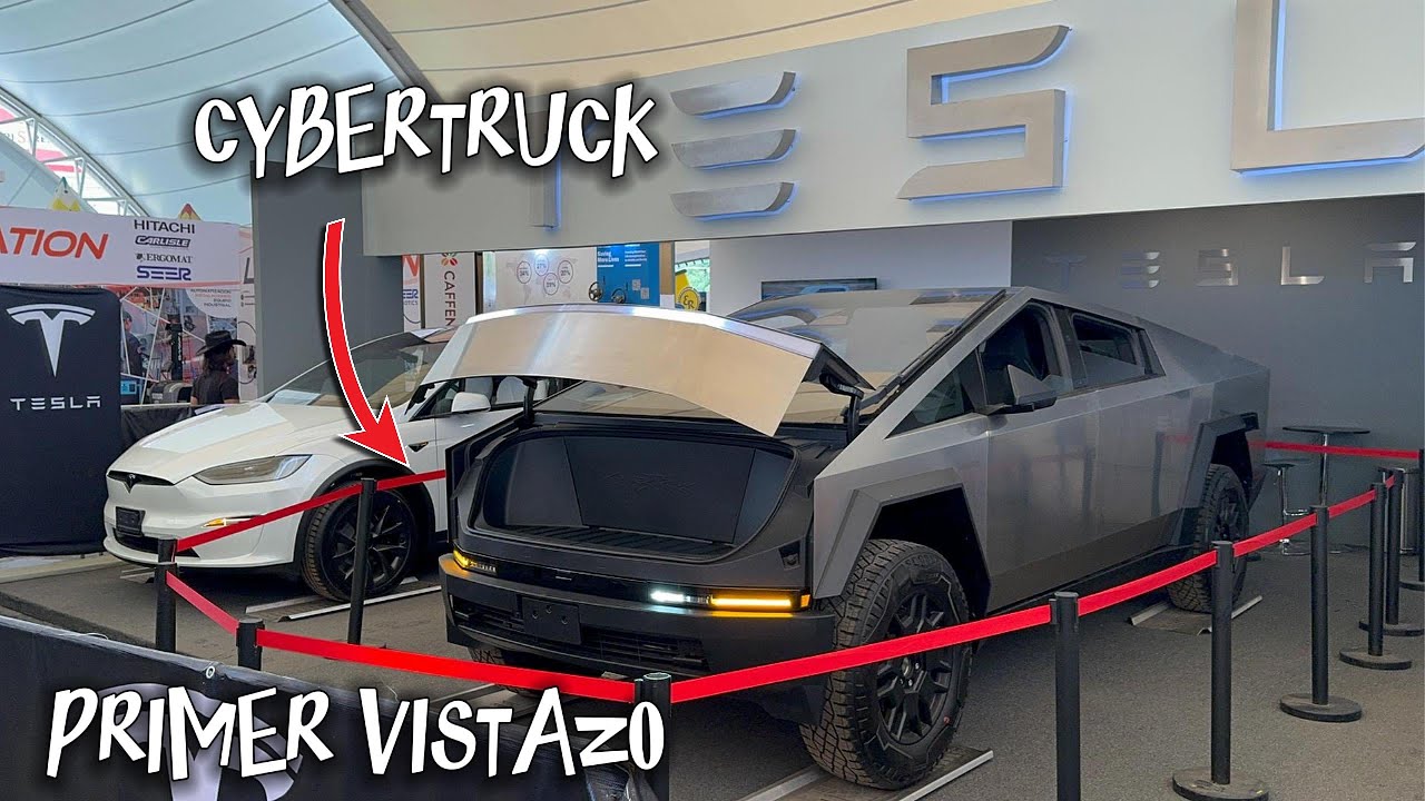 PRIMER VISTAZO DE LA CYBERTRUCK EN MEXICO! Un vehículo muy ...