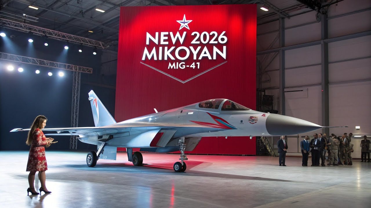 New 2026 Mikoyan MiG-41 finally Launched.!!! - YouTube