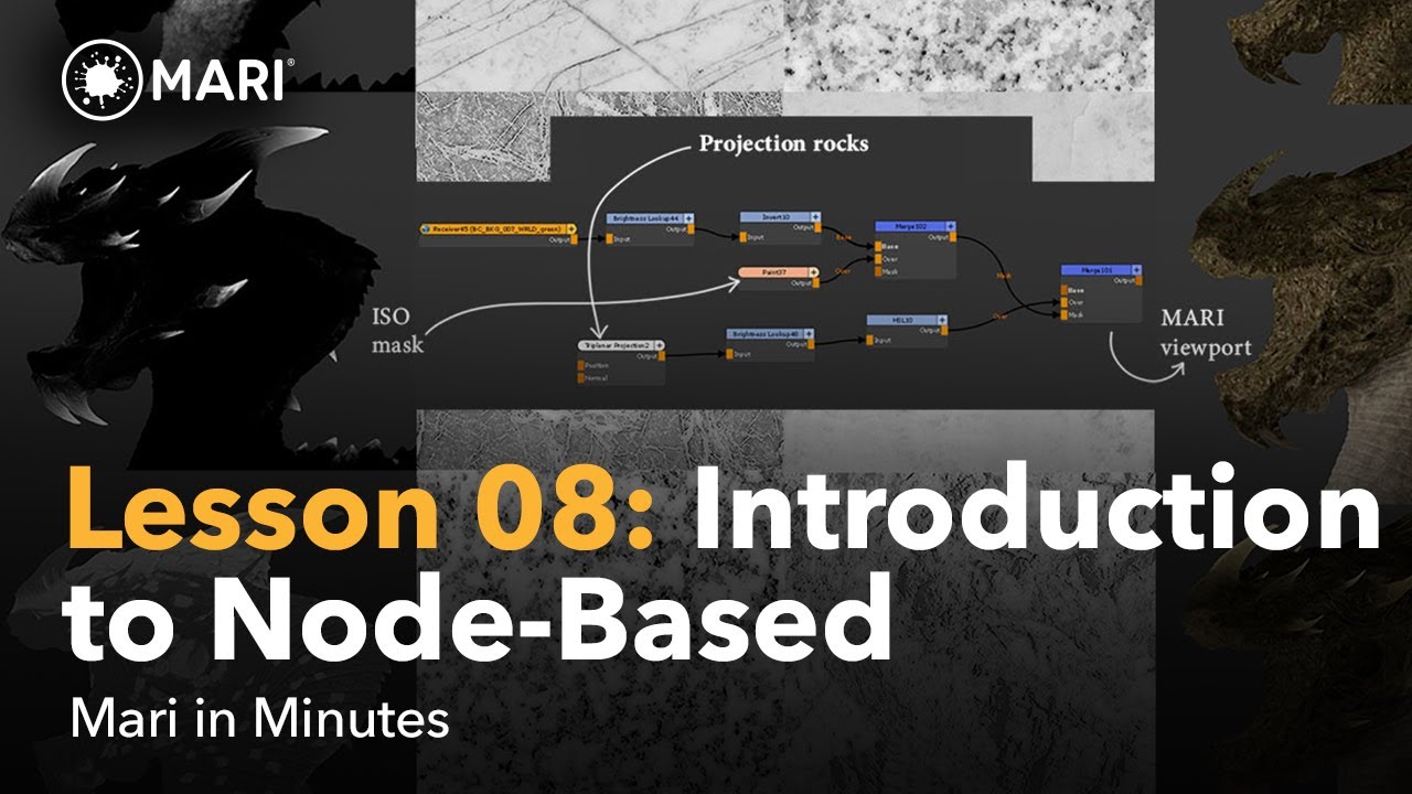 Mari in Minutes | Lesson 8: Introduction to node-based workflow - YouTube