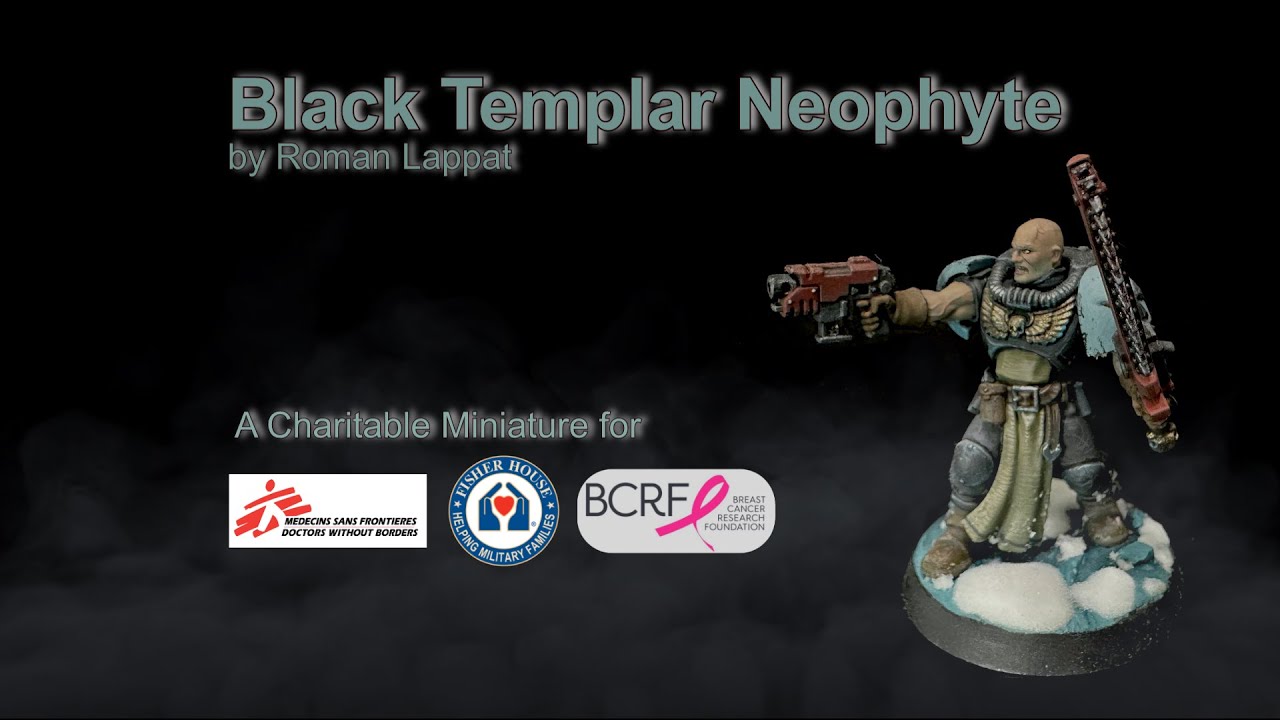 Black Templar Neophyte by Roman Lappat - YouTube