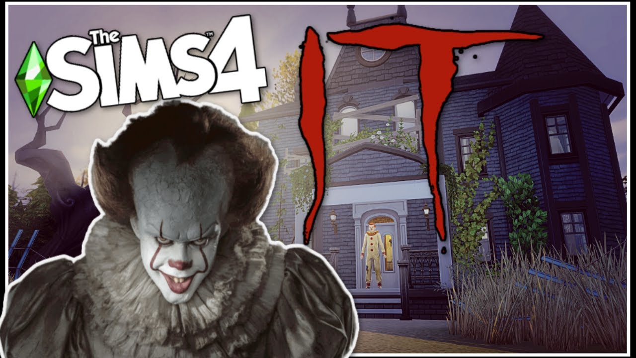 Sims 4 | Pennywise's HAUNTED HOUSE | It Chapter One | Stop Motion ...