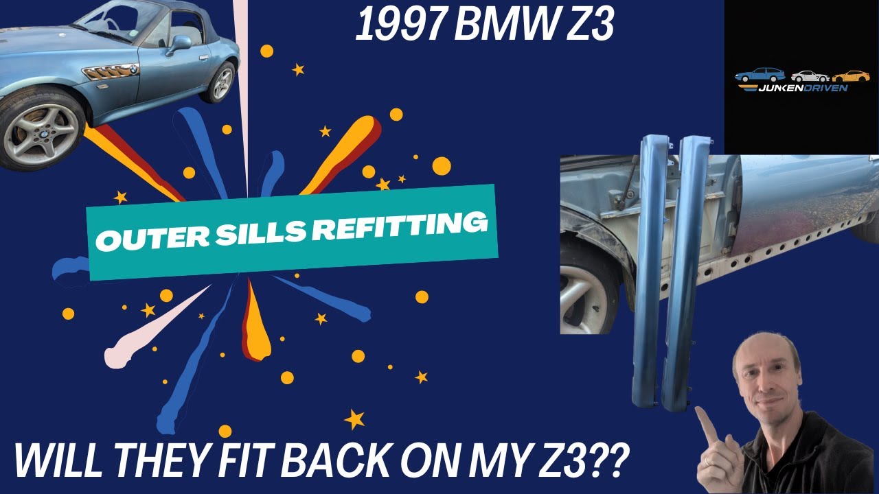The replaceable and non structural outer sills on a BMW Z3 1.9 ...