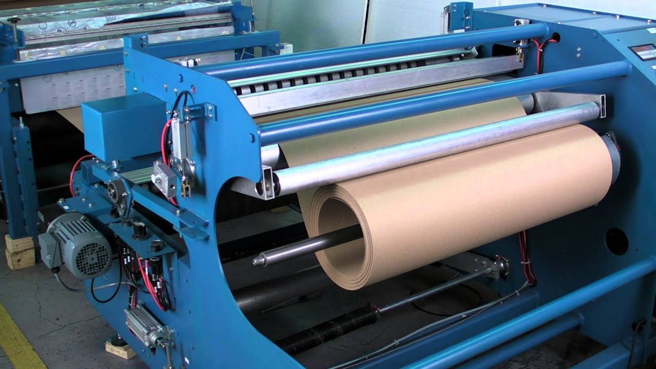 CORELESS ROLL UP - REWIND SYSTEM DEMO | Rosenthal Manufacturing - YouTube