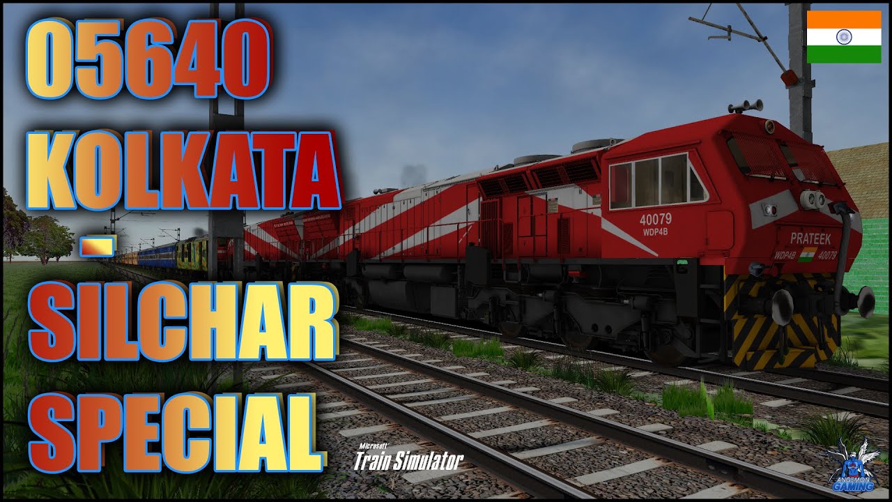 NEW EMD WDP4 FROM BGPRO IS WONDERFUL | 05640 KOLKATA SILCHAR SPECIAL ...