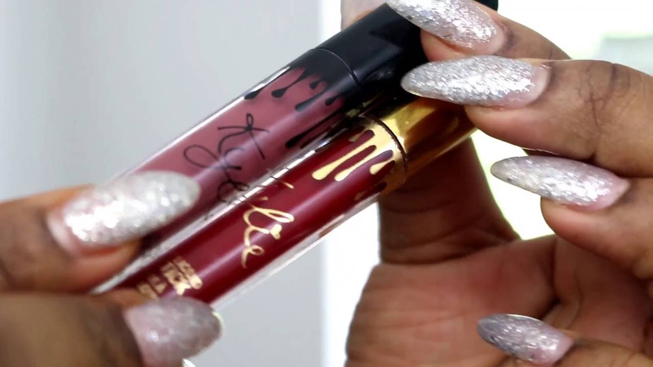 REAL VS FAKE KYLIE LIP KIT - YouTube