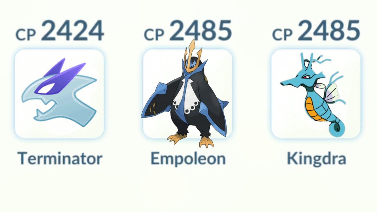 Best Team for weather Cup Pokemon Go - YouTube