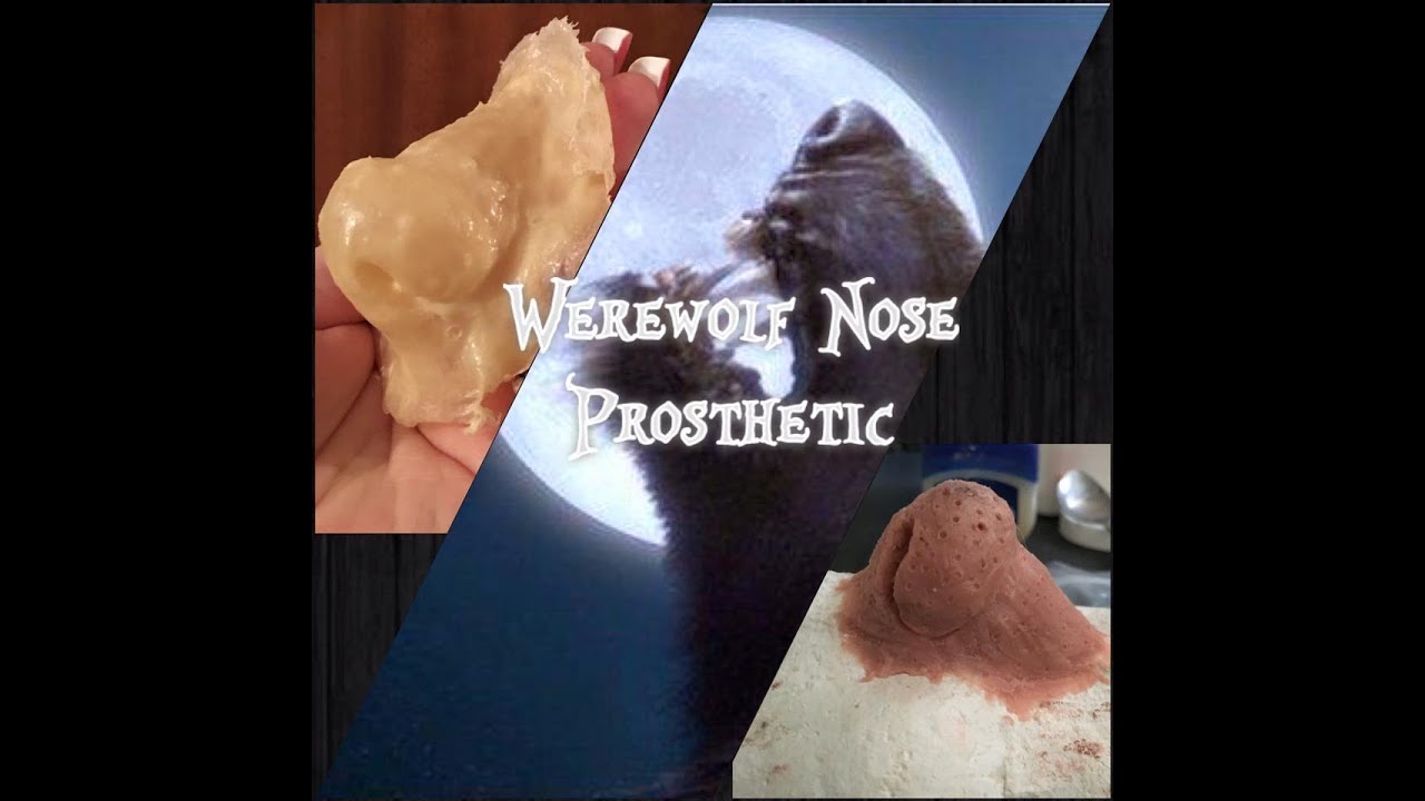 How To Make a Werewolf Nose Prosthetic (part one) - YouTube