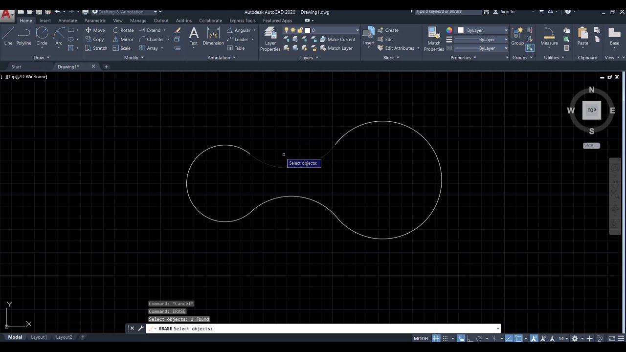 22 Erase Objects From Drawing Modify Command AutoCAD 2020 From 22 Erase Objects From Drawing Modify Command AutoCAD 2020 From