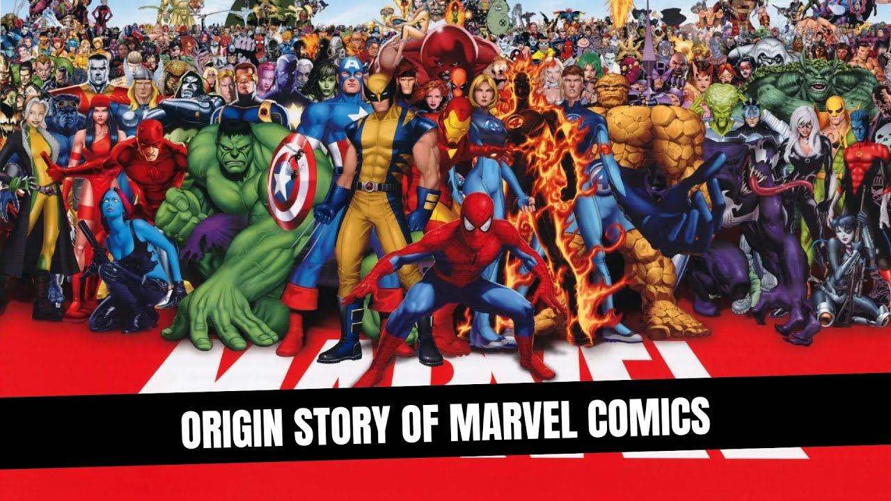 The Origin Story of MARVEL COMICS - YouTube
