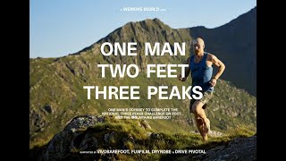 Tony Riddle - One Man Two Feet Three Peaks | Doovi