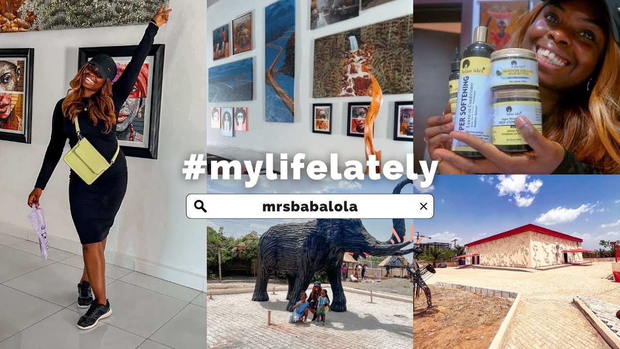 WE WENT TO THE NIKE ART GALLERY | Adan Idet Hair Product Unboxing ...