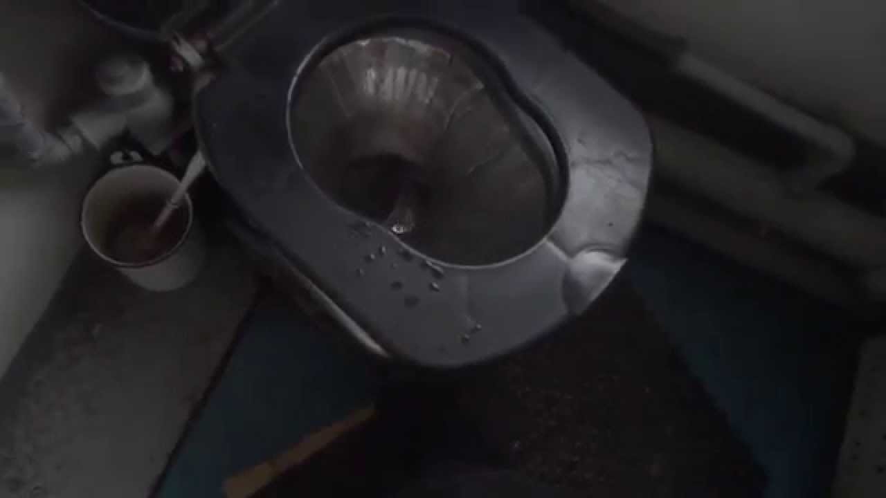 Old Soviet Train toilet - YouTube