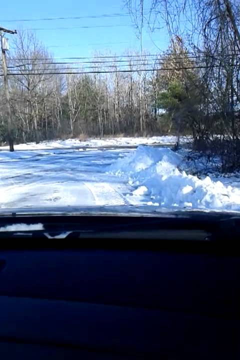 chevy cobalt in snow - YouTube