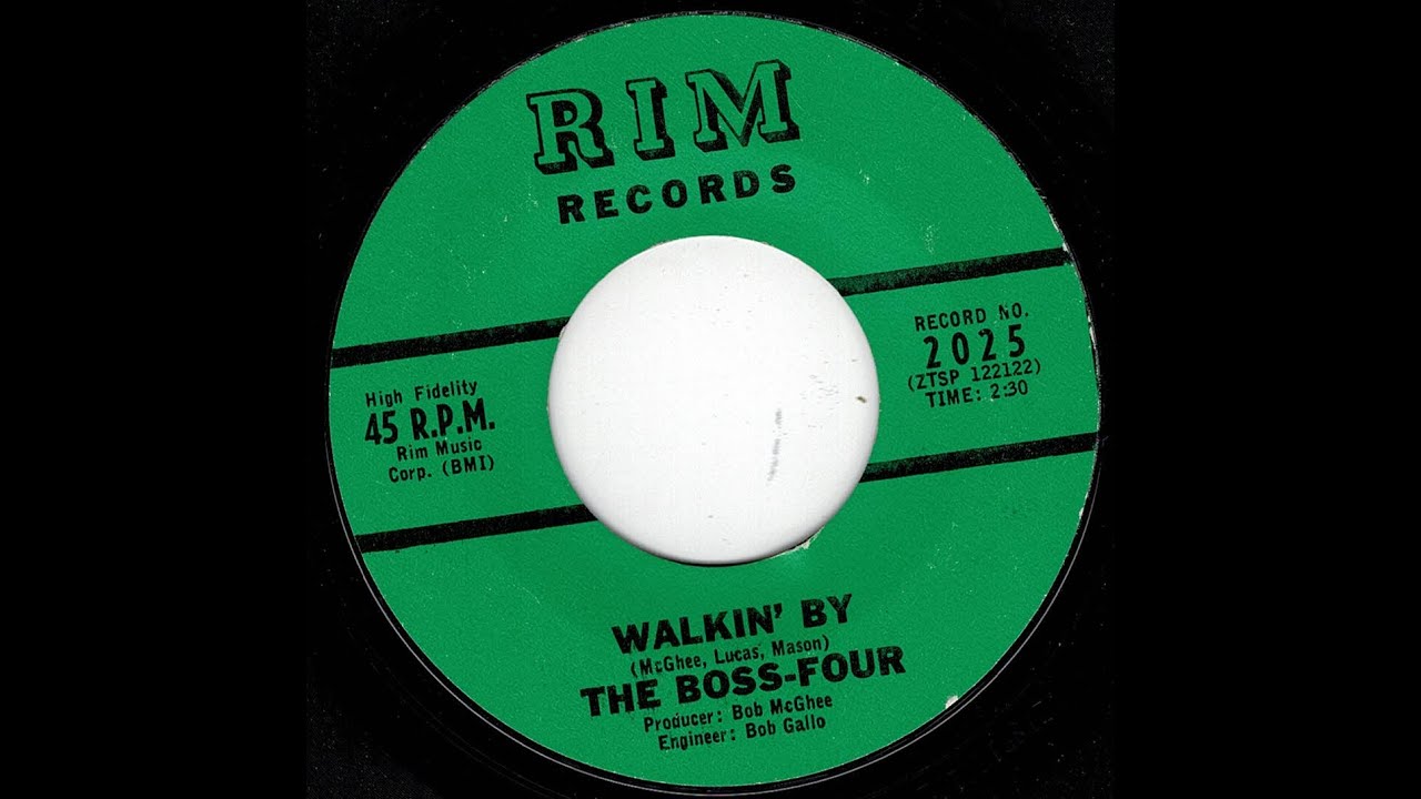 The Boss Four - Walkin' By - (RIM) - YouTube