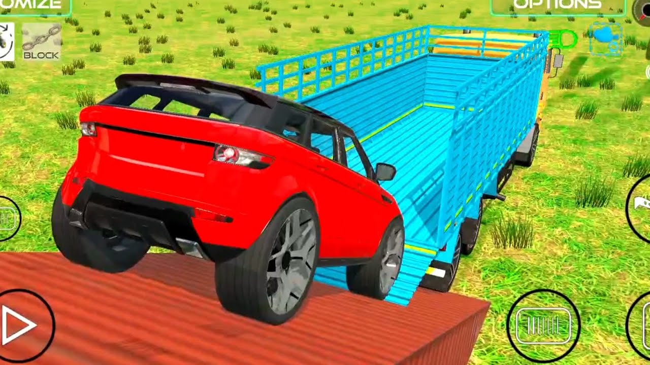 XUV700 car load truck and unloading Indian Vichele Simulator 3D game 🎯 ...