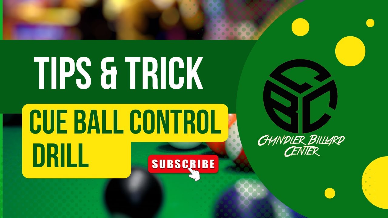 TIPS & TRICKS: Cue Ball Control Drill - YouTube
