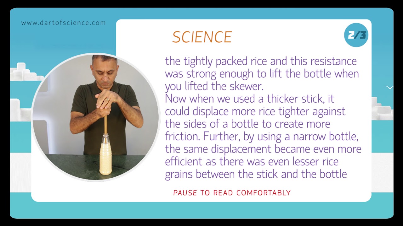 Science Behind our Levitating Rice Friction Bond video - YouTube