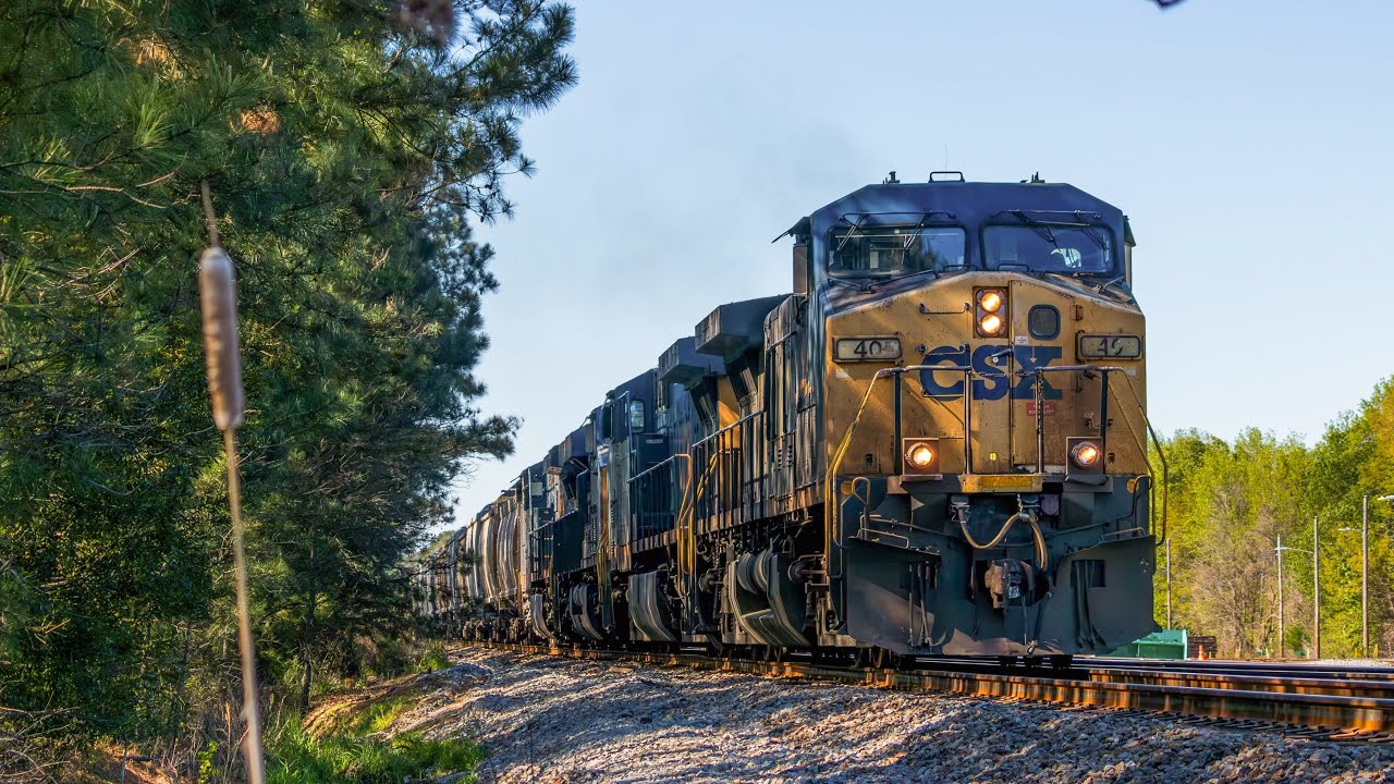 Vintage YN2 AC44 and Awesome K5LA's On CSX L231! - YouTube