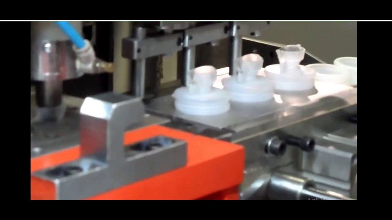 EBM process with pinch off cut off. - YouTube