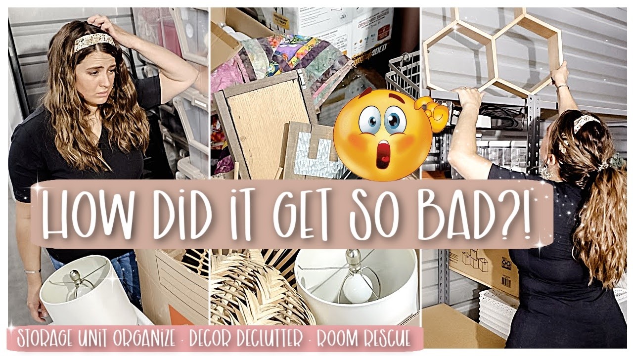 DECLUTTERING MY STORAGE UNIT IN ONE DAY :: EXTREME ORGANIZATION - YouTube