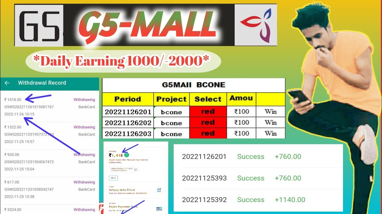 G5-Mall Apps [ G5 Mall Colour Prediction Apps All win Tricks!! New ...