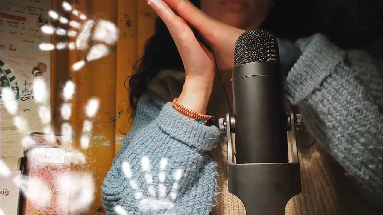 ASMR HAND SOUNDS, HAND SNAPPING, FINGER FLUTTERING - YouTube