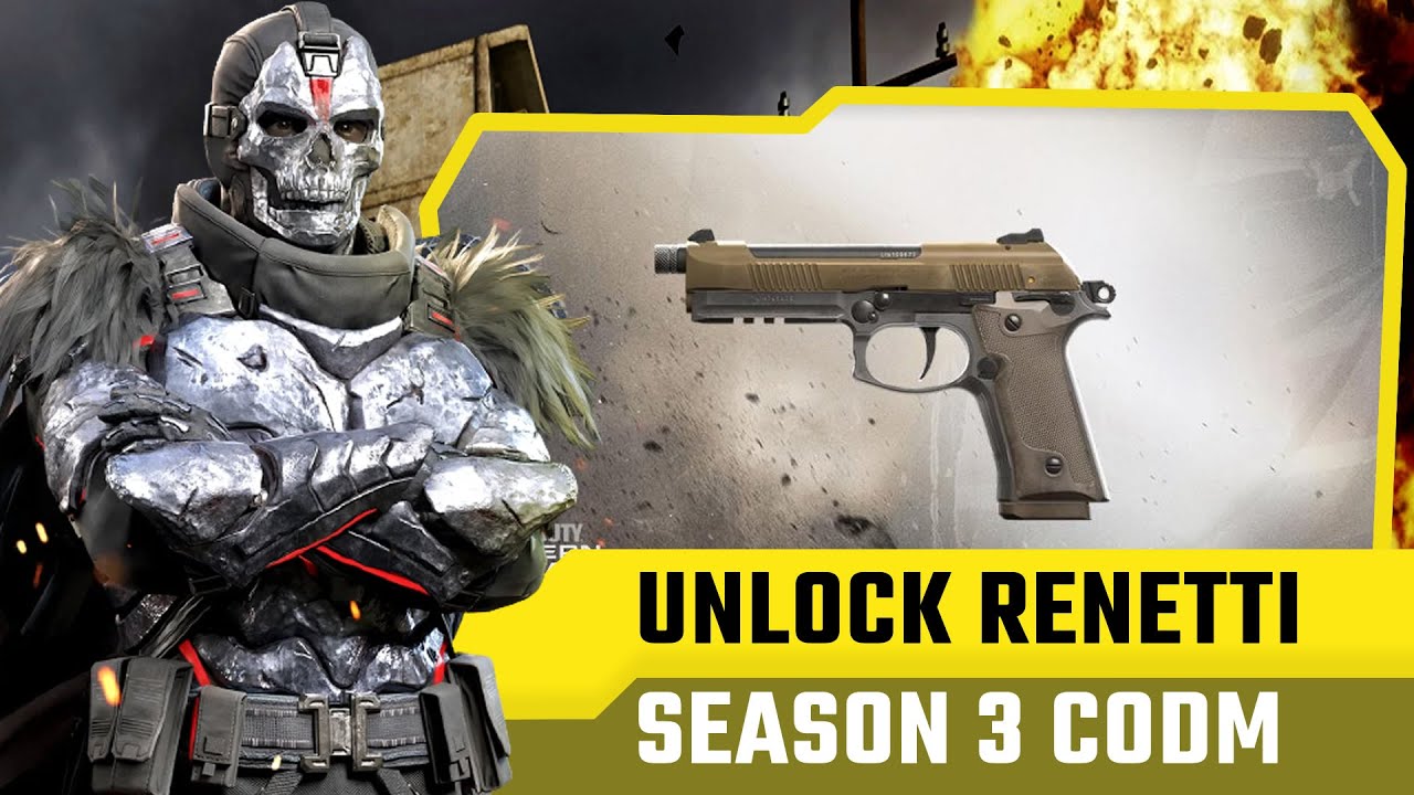 How To Unlock Renetti FAST In Call of Duty Mobile | NEW COD Mobile ...