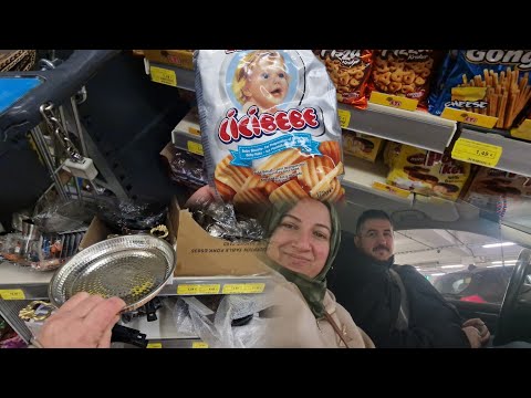 MARKET TURU💯🇹🇷TÜRKIYE GİBİ SAYILIR YOK YOK💯NELER ALDIK SOHBET HAYDEN