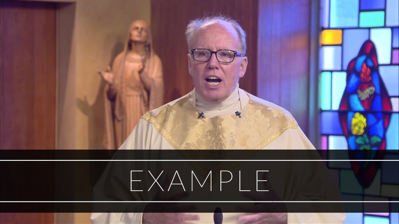 Example | Homily: Father Tim Kearney - YouTube