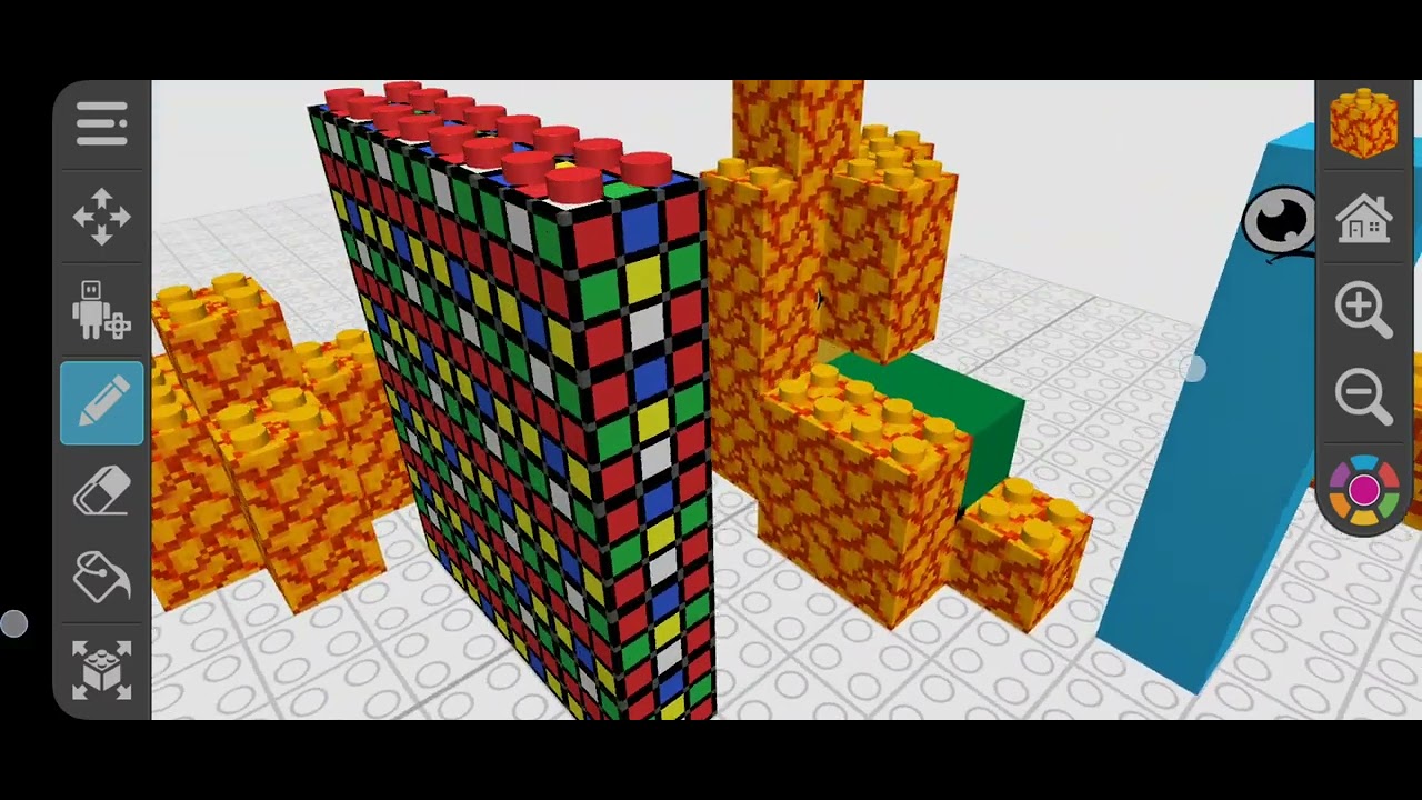 S1 E20 Number blocks draw bricks Prank Papillion - YouTube