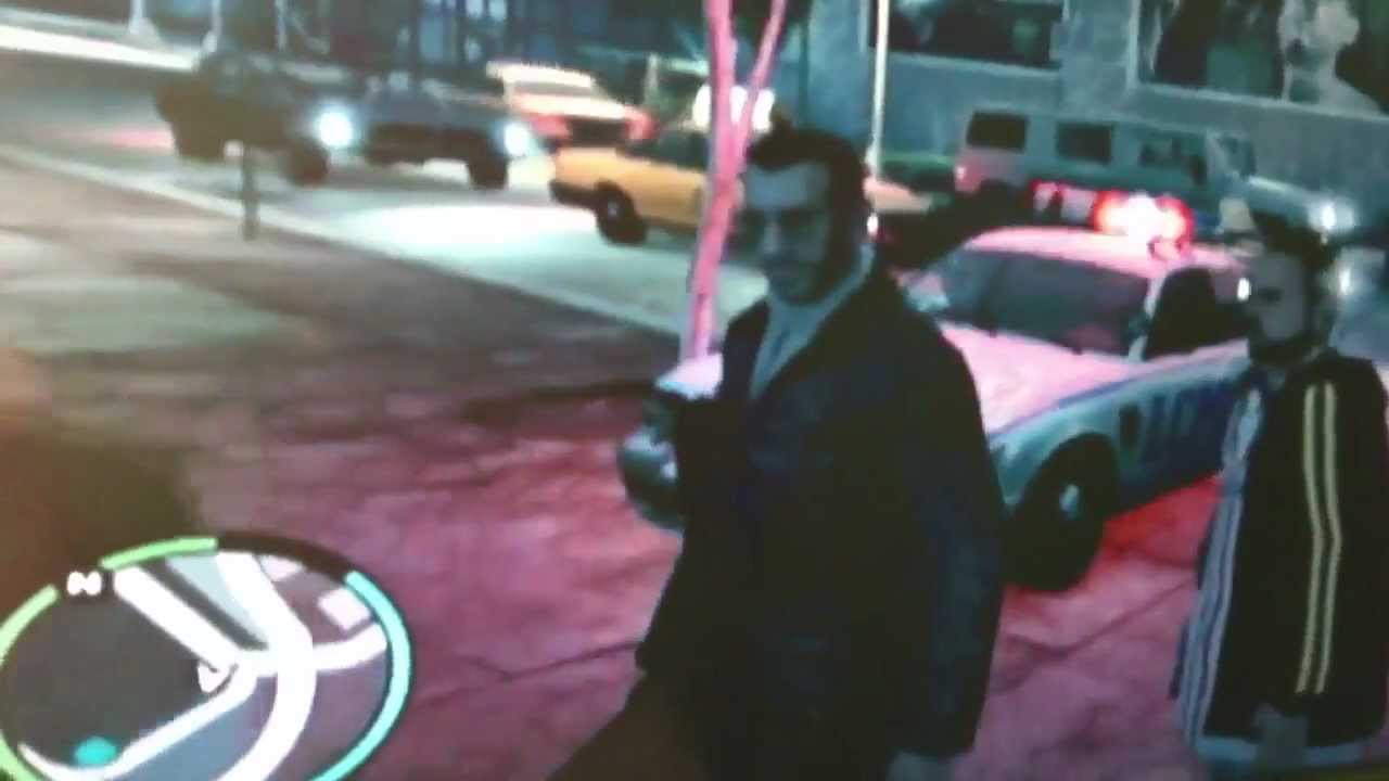 GTA 4 - Riding A Phone Booth! (Magic Phone Booth) - YouTube