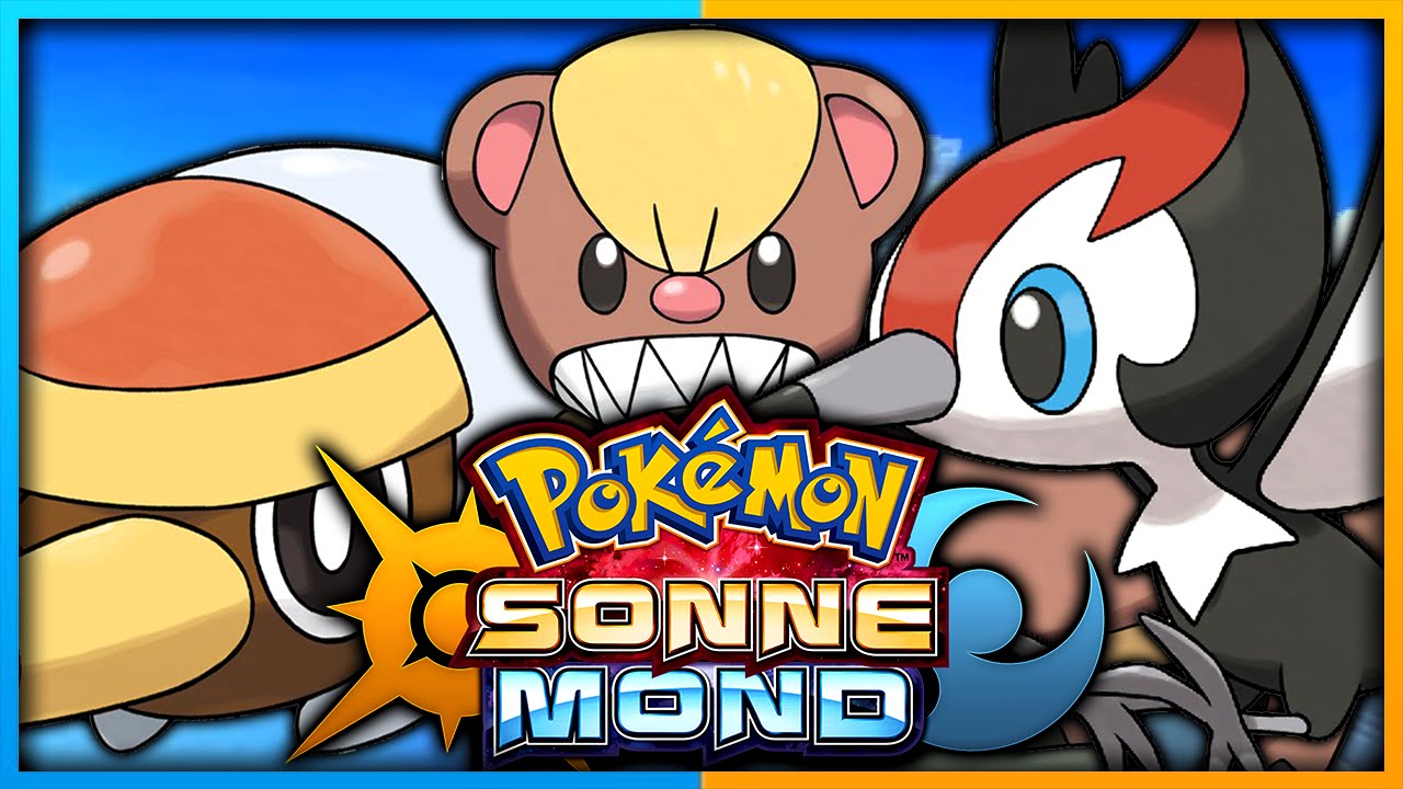 Pokémon Sonne und Mond | Mangunior & Mabula & Peppeck + Seelenherz ...