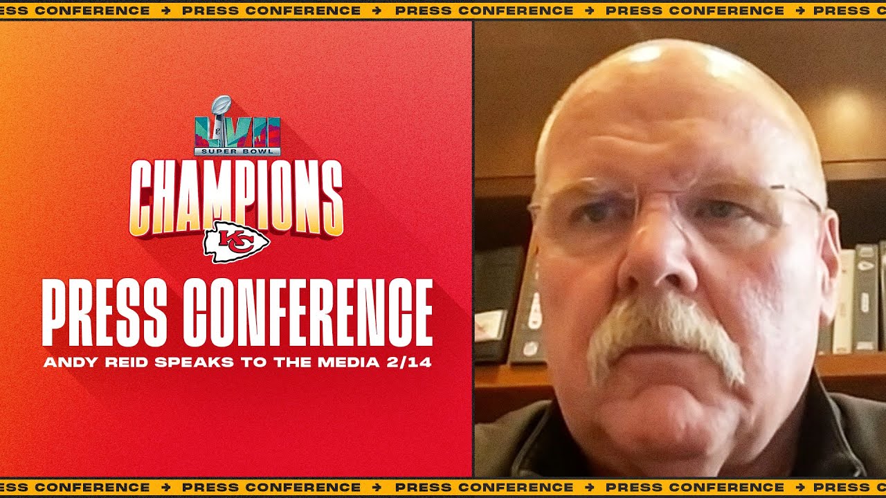 Andy Reid Speaks with the Media After Winning Second Title with Chiefs ...