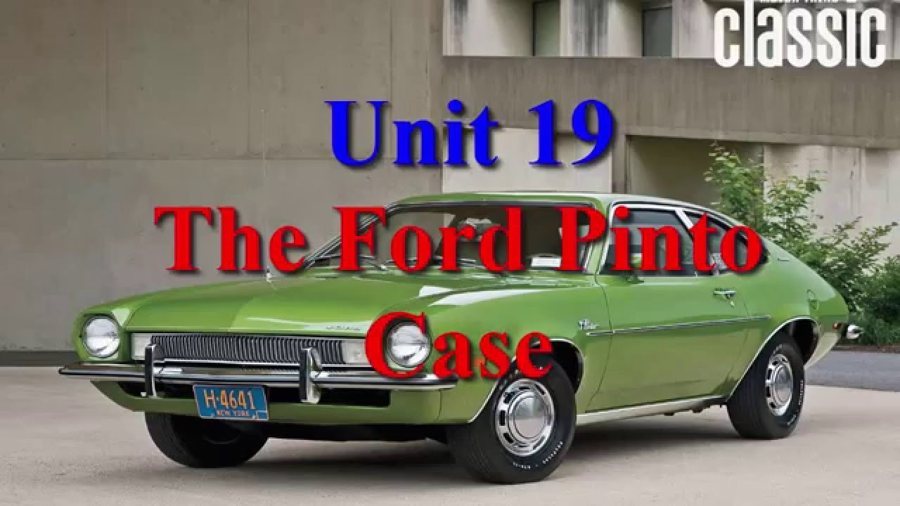 The Ford Pinto Case Learn English via Listening Level 4 Unit 19 - YouTube