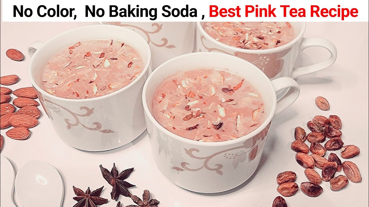 Kashmiri Chai Recipe| Pink Tea Recipe | Kashmiri Noon Tea | Tea Recipe ...