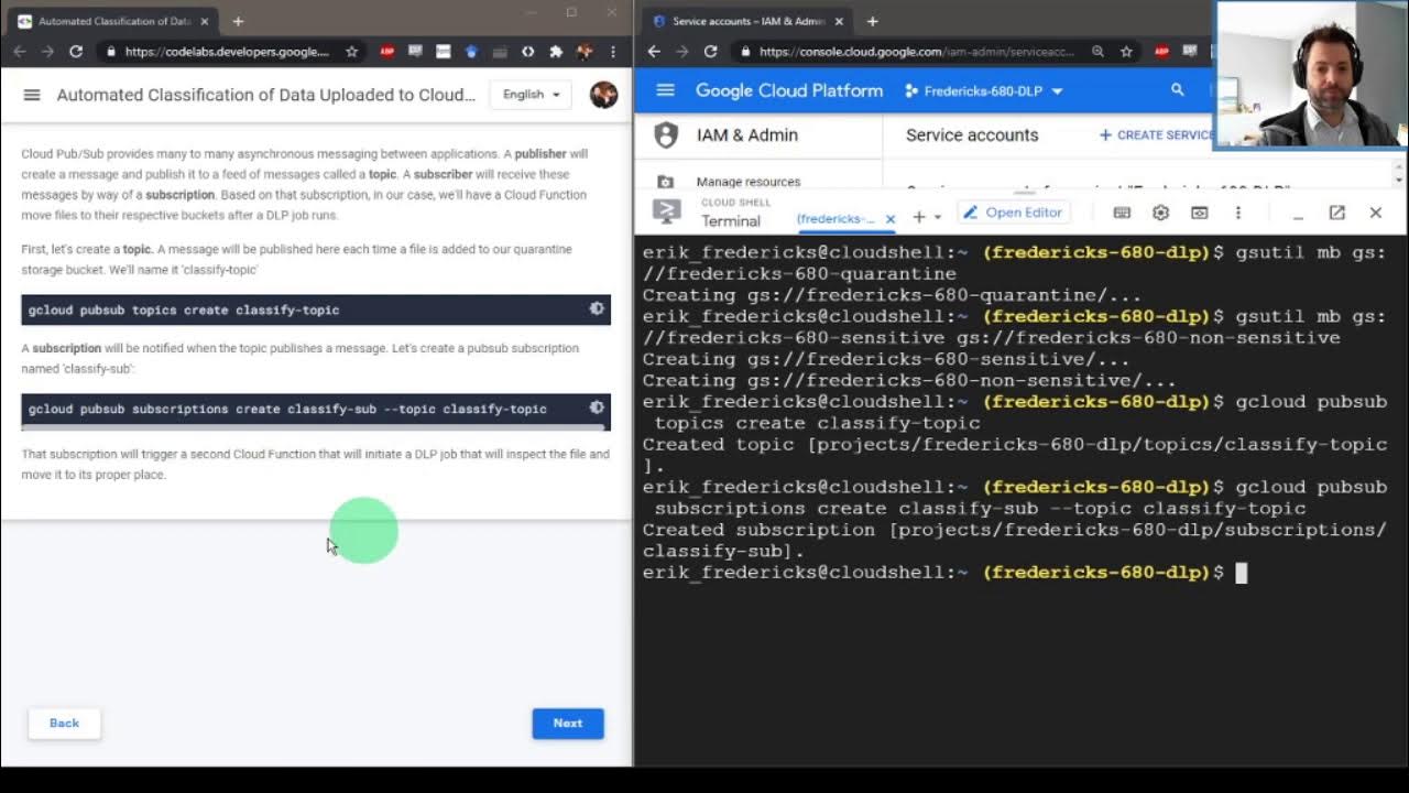 CIS655 - Cloud Applications Development - Cloud Storage / Cloud Functions / DLP (1/2) - YouTube