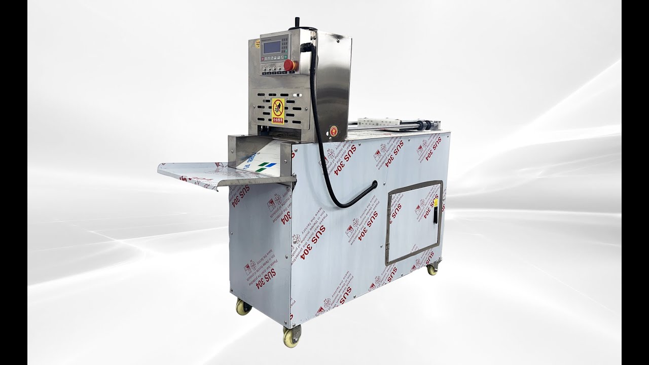 Hotpot restaurant CNC beef roll slicing machine - large-scale frozen ...