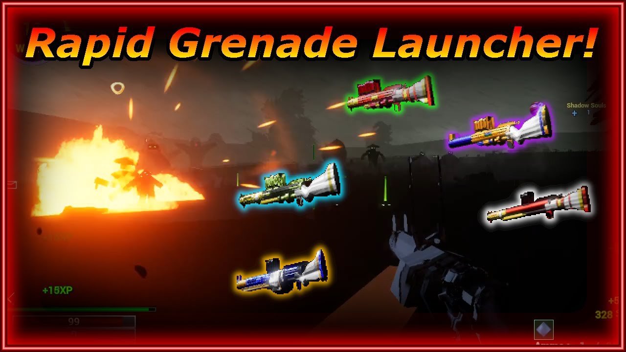 Rapid Grenade Launcher! - Shadow Survival Development Log 73 #gaming ...