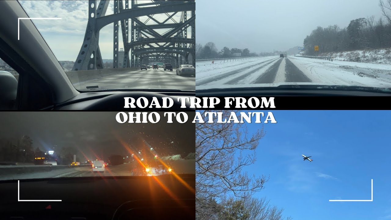 Road Trip from Ohio to Atlanta - Travel Vlog | Road Trip with 4 kids ...