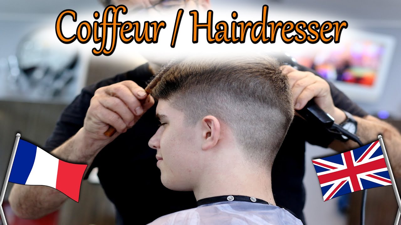 Vocabulaire anglais français du coiffeur - YouTube