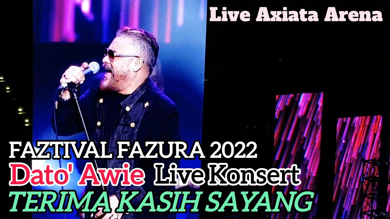 🔥 Terima Kasih Sayang ☆ DATO' AWIE ☆ Lagu Penutup yg mantap dari dato ...