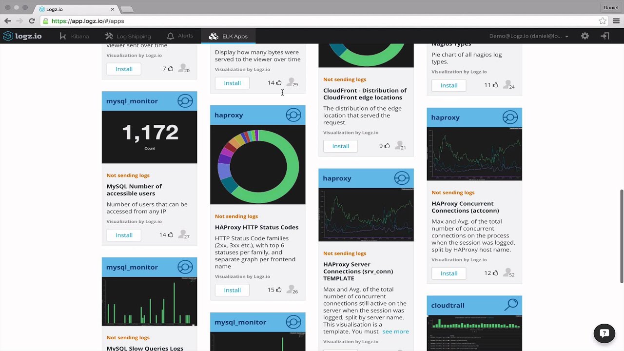 Working with ELK Apps in Logz.io - YouTube