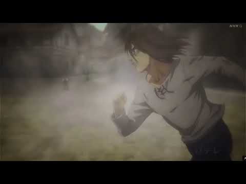 Eren gets his head chopped off lol