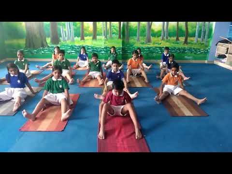 Kids yoga demonstrations Turtle pose / Bending practice for kid - YouTube