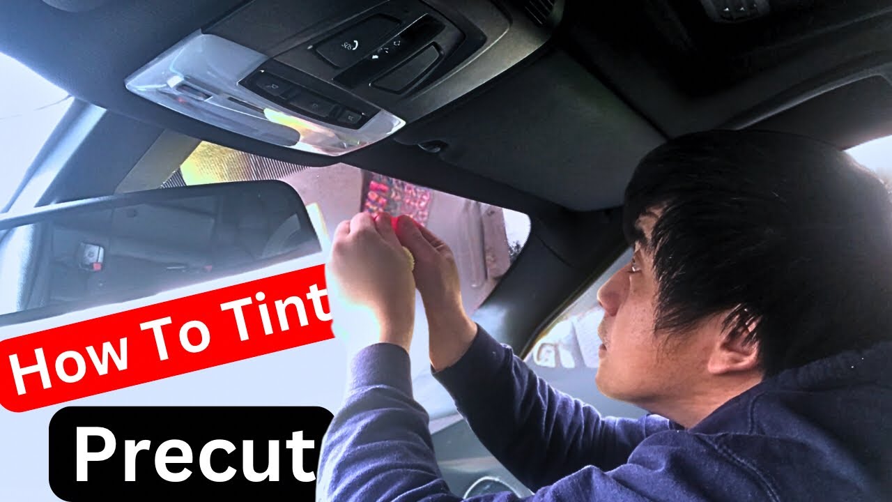 How To Install Sunstrip Tint | DIY - YouTube
